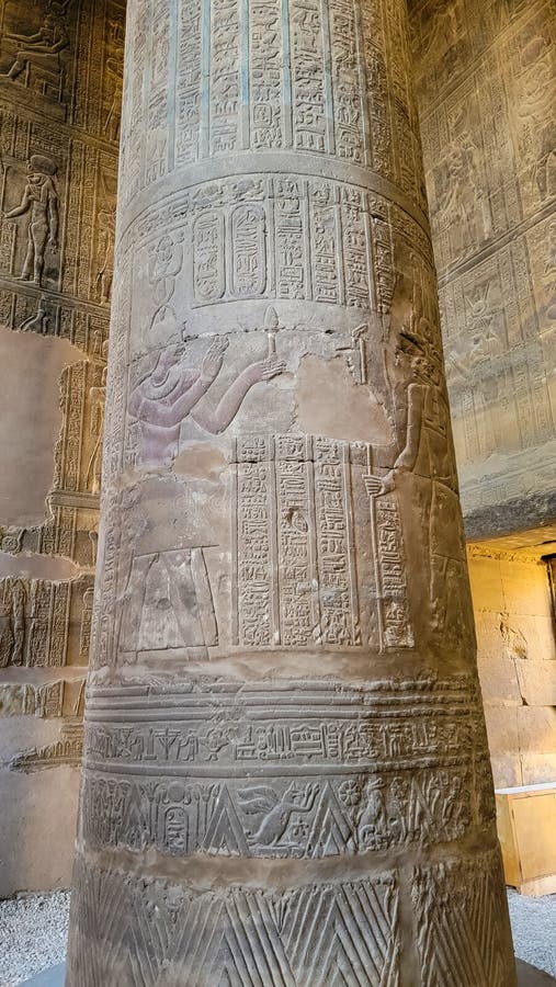 Temple of Khnum. the Temple of Esna, Dedicated To the God Khnum. Egypt ...