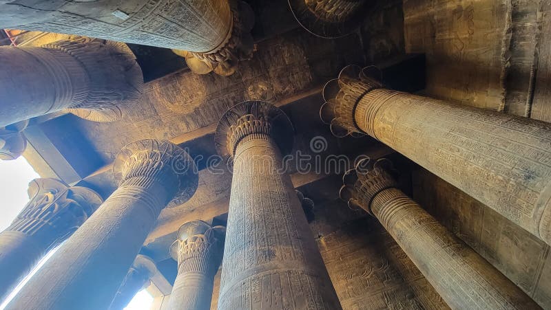 Temple of Khnum. the Temple of Esna, Dedicated To the God Khnum. Egypt ...