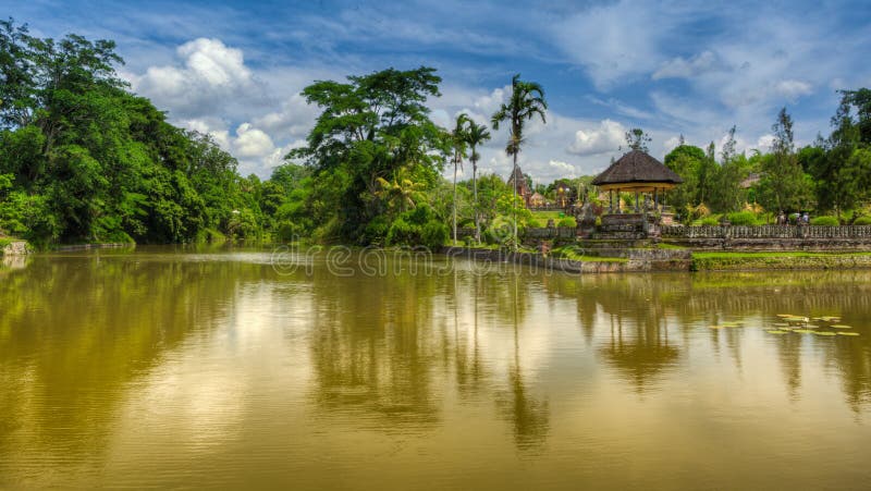 Temple by the lake stock photo. Image of indian, outdoors - 79358082