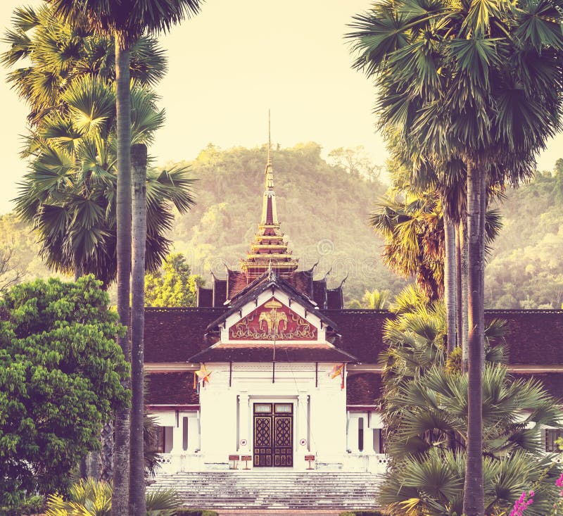 Temple in Laos stock image. Image of religion, spirituality - 36843757