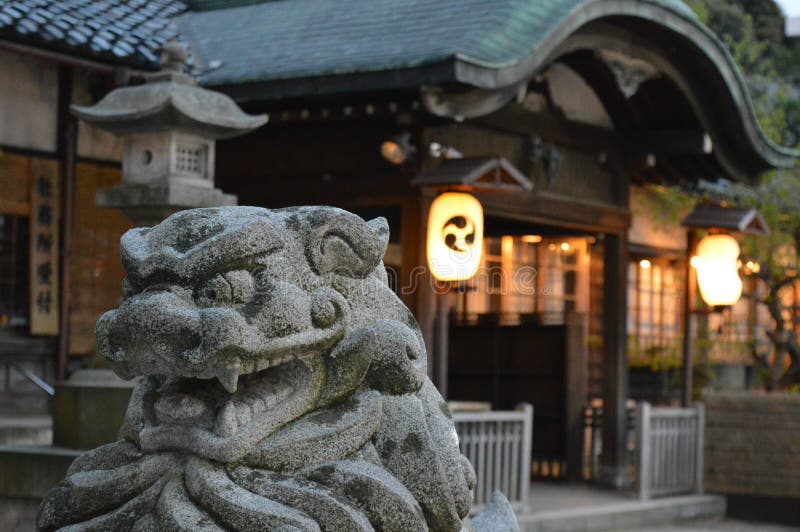 Old Temple Lion Sculpture stock photo. Image of detail - 70284522