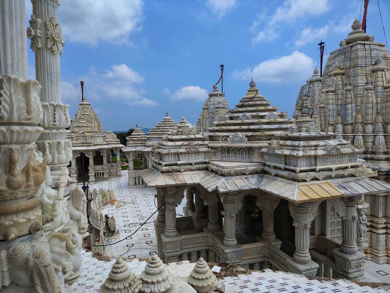 A Temple Made with Marble Situated at Giridih, Jharkhand in India ...