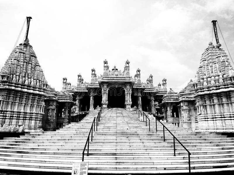 A Temple Made with Marble Situated at Giridih, Jharkhand in India Stock ...