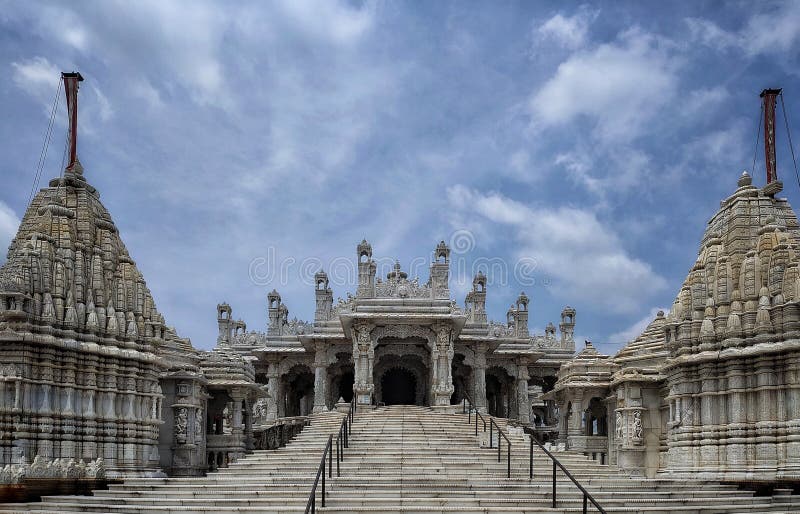 A Temple Made with Marble Situated at Giridih, Jharkhand in India Stock ...