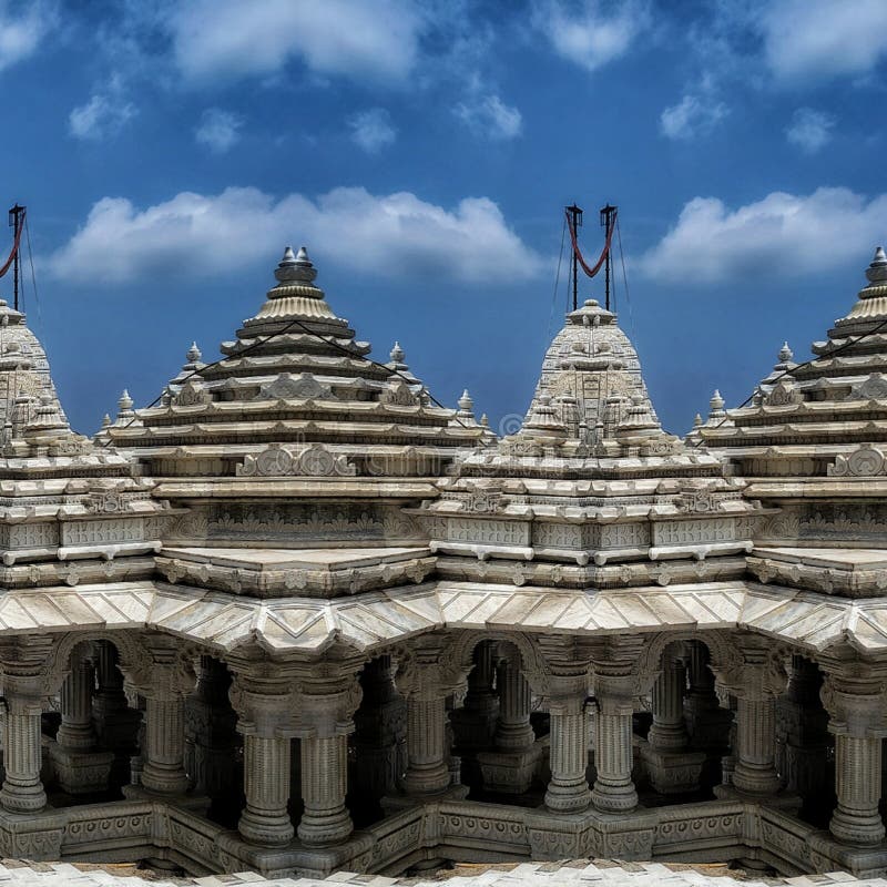 A Temple Made with Marble Situated at Giridih, Jharkhand in India Stock ...