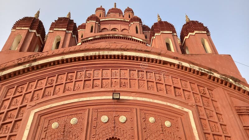 Temple made of Terracota stock image. Image of temple - 360177535