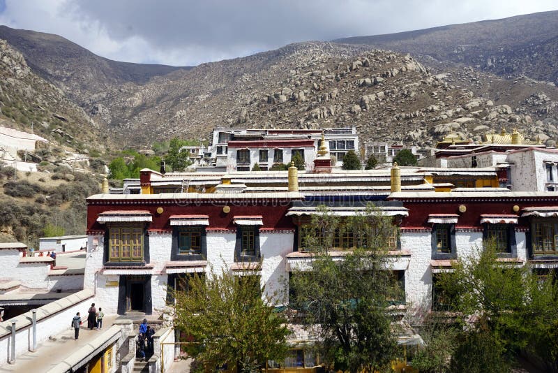 Temple in monastery editorial stock photo. Image of golden - 93692203