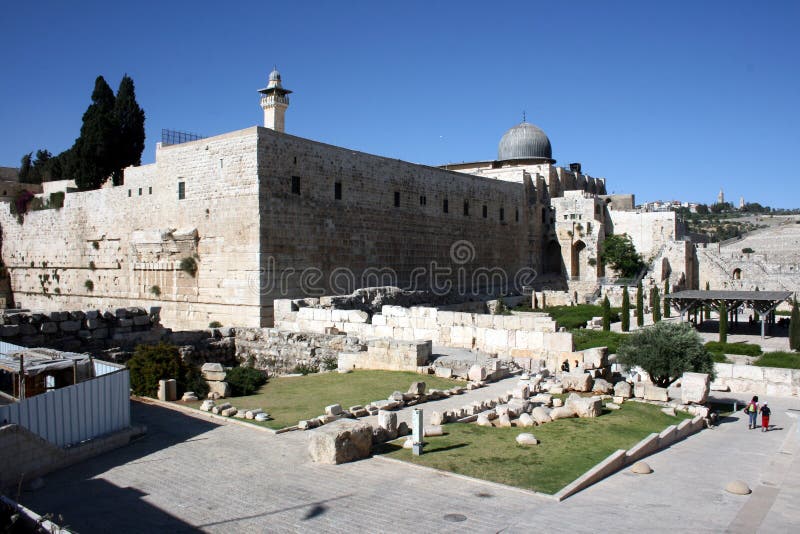 The Temple Mount stock image. Image of holy, faith, mosque - 5897691