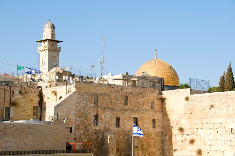 The Temple Mount in Jerusalem Stock Photo - Image of history, israel ...
