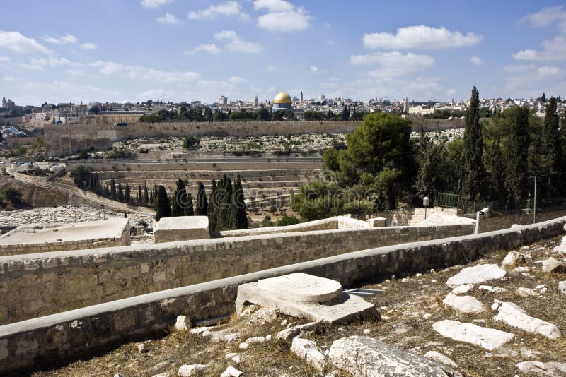Temple mount in Jerusalem stock image. Image of mount - 22013149
