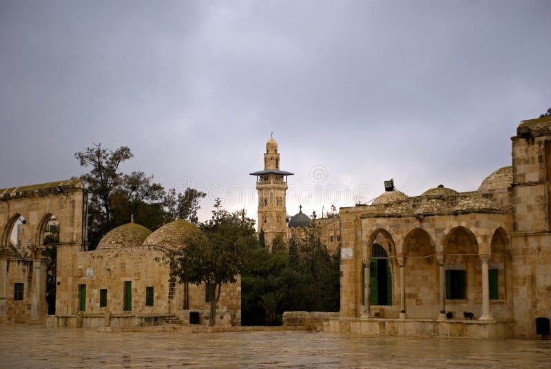 Temple Mount, Jerusalem, Israel Editorial Image - Image of middle ...