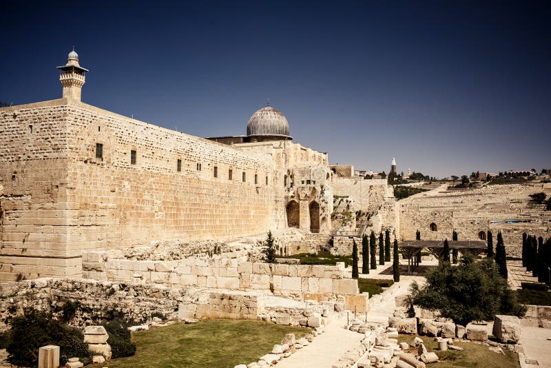 The Temple Mount stock image. Image of christianity, landmark - 39617185