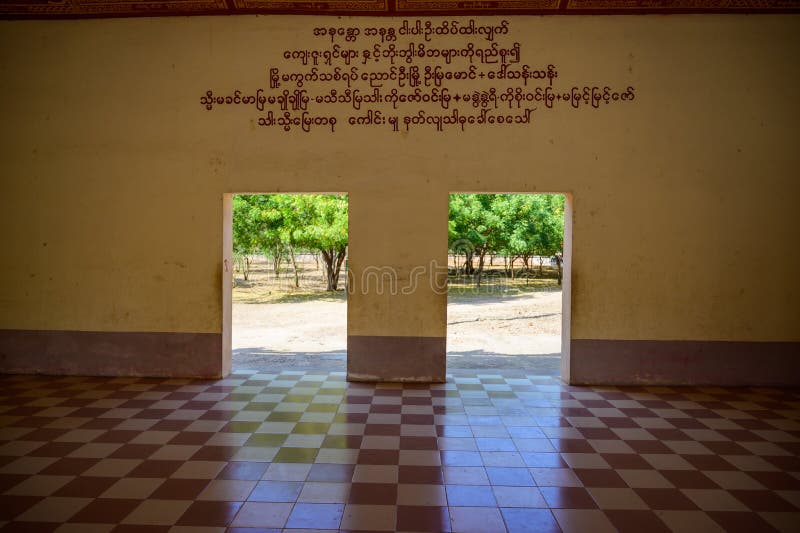 Temple in Myanmar stock photo. Image of world, architecture - 189234818