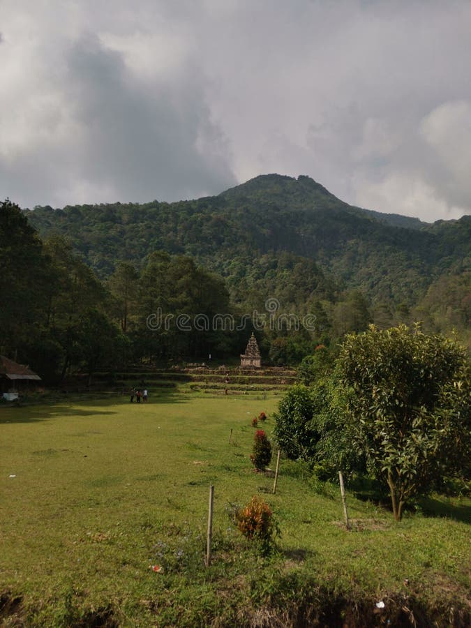 Temple in Nature stock image. Image of building, mountains - 202946361