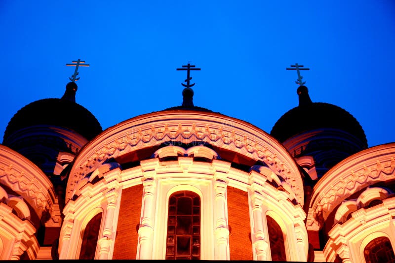 Temple at night stock image. Image of blue, travel, historical - 7283087