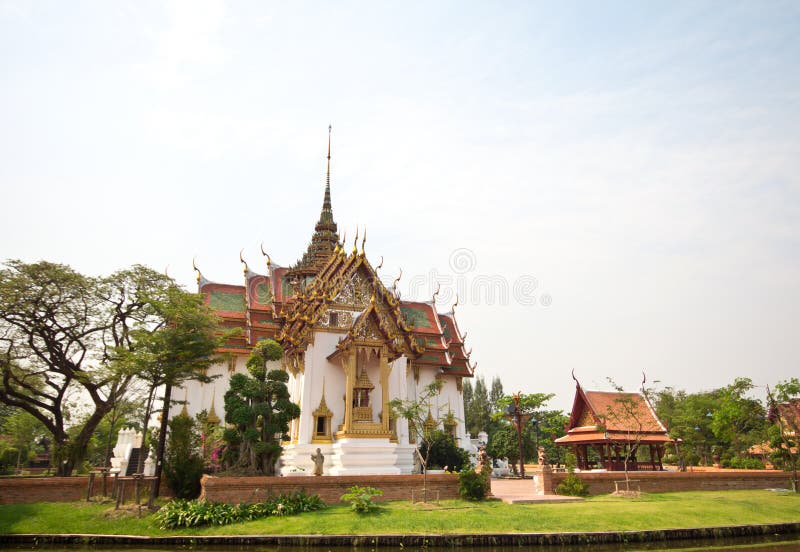 Temple stock photo. Image of tree, beautiful, stone, light - 30427122