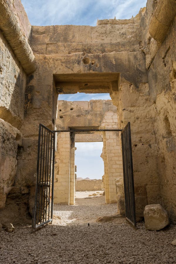 Temple of the Oracle stock image. Image of africa, egypt - 11706881