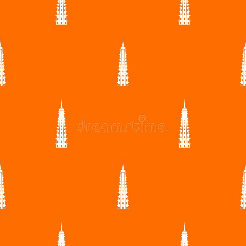 Temple pattern seamless stock vector. Illustration of culture - 122385951