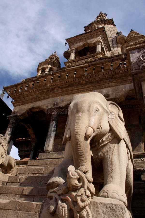 Temple rising high stock photo. Image of carved, decoration - 11955192