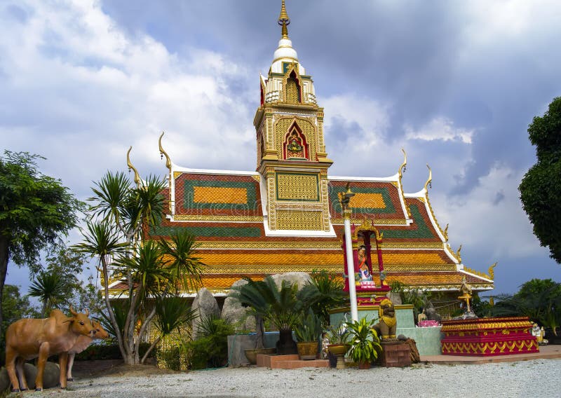 Temple on the Road 36. stock photo. Image of buddhist - 42170672