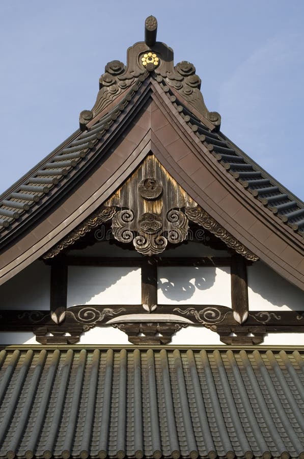 Temple Roof stock image. Image of japan, oriental, culture - 2033469
