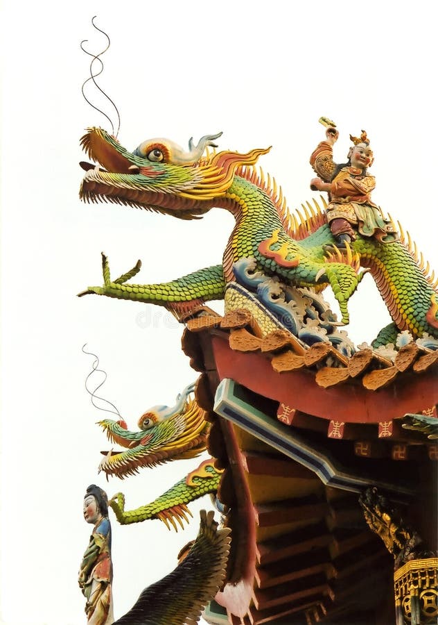 Temple Roof stock photo. Image of elements, east, creature - 898108