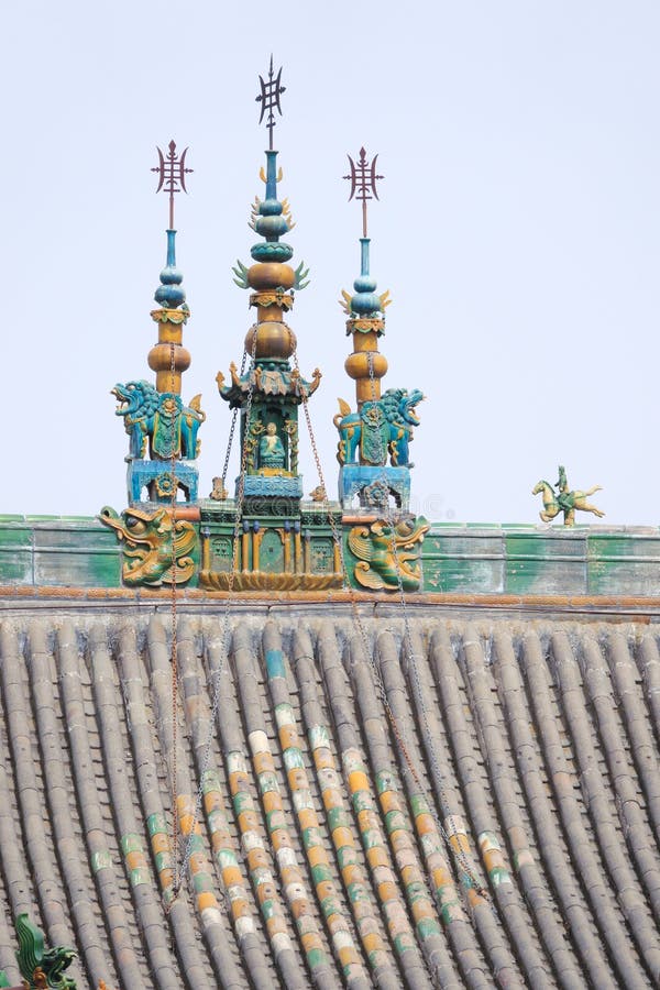 Temple roof stock image. Image of historic, history - 146347607