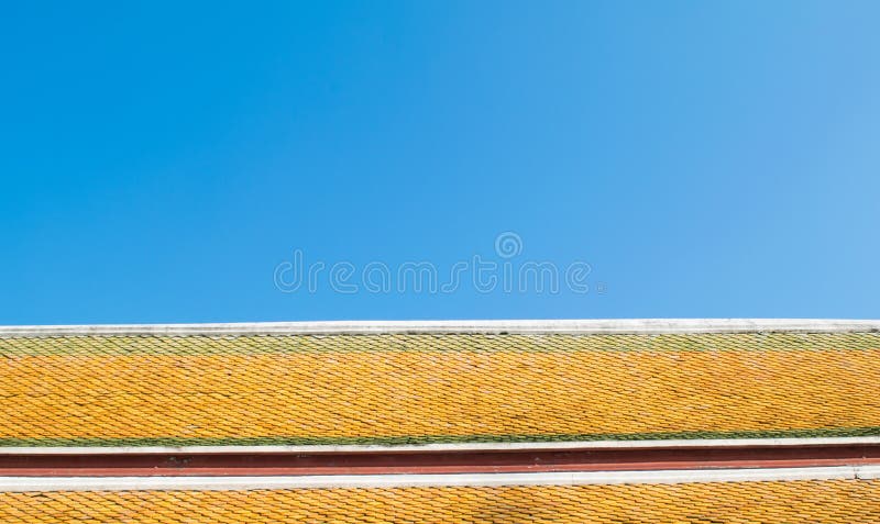 Temple roof stock photo. Image of antiqueness, artifact - 49418556