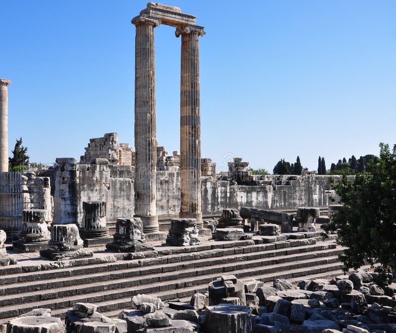 Temple Ruins stock image. Image of ruin, ruins, column - 33514851