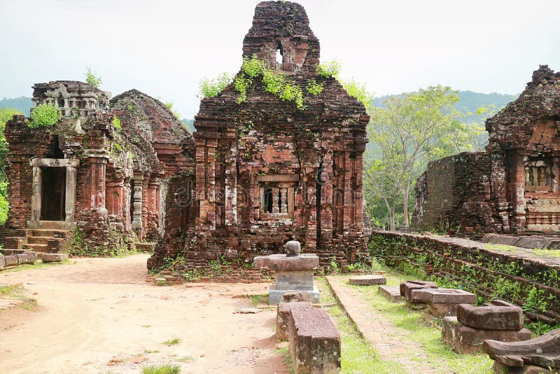 Temple ruins stock image. Image of culture, ancient, champa - 88191529
