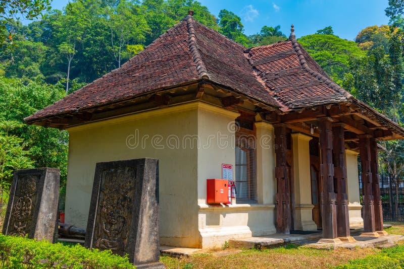 Temple of the Sacred Tooth Relic in Kandy, Sri Lanka Stock Photo ...