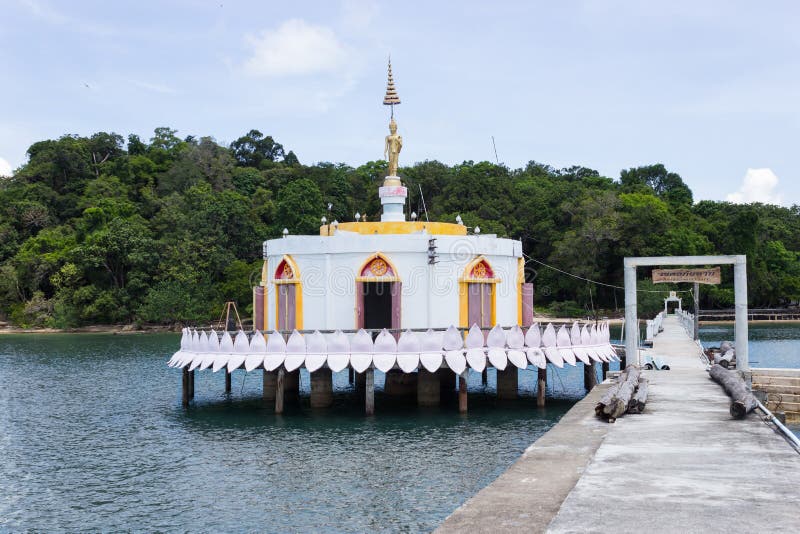 Temple on the sea stock photo. Image of architecture - 42696044
