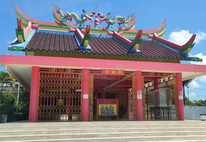 The Temple of Security from the Sky Editorial Photography - Image of ...