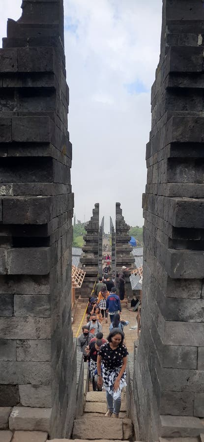 A Temple Site on Top of a Hill that Still Survives Today Editorial ...