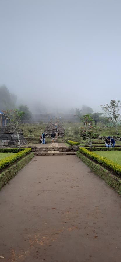 A Temple Site on Top of a Hill that Still Survives Today Editorial ...