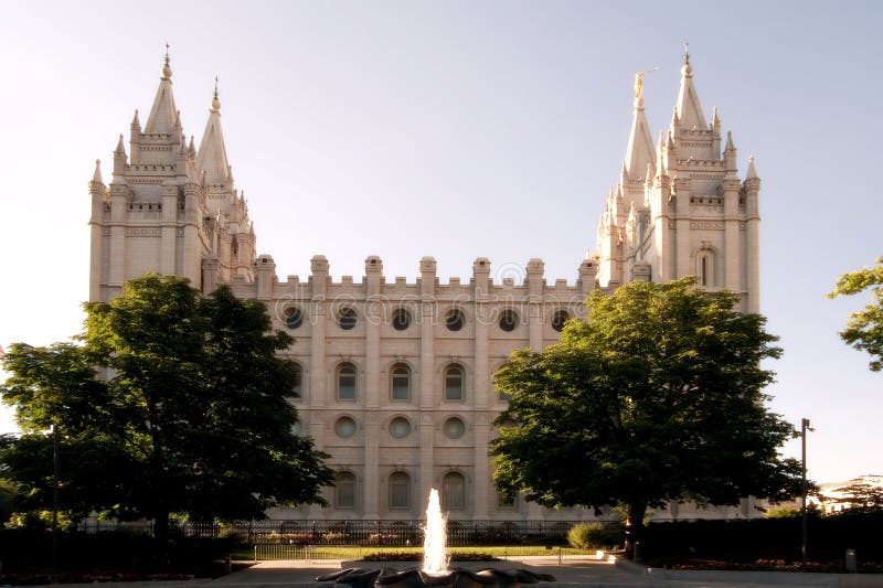 Temple Square stock image. Image of travel, religion - 10245515