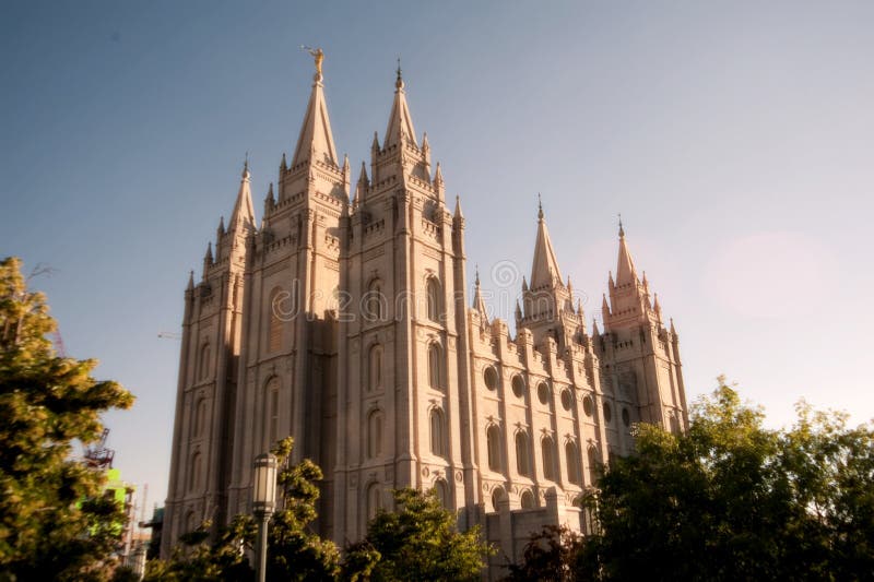 Temple Square stock image. Image of parks, mormon, interest - 10245527