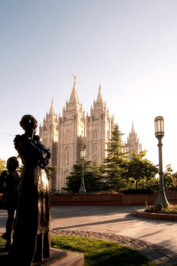 Temple Square stock image. Image of travel, religion - 10245515