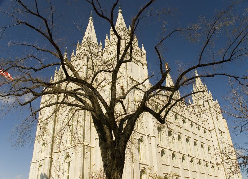 Temple Square - Salt Lake City Stock Photo - Image of lake ...