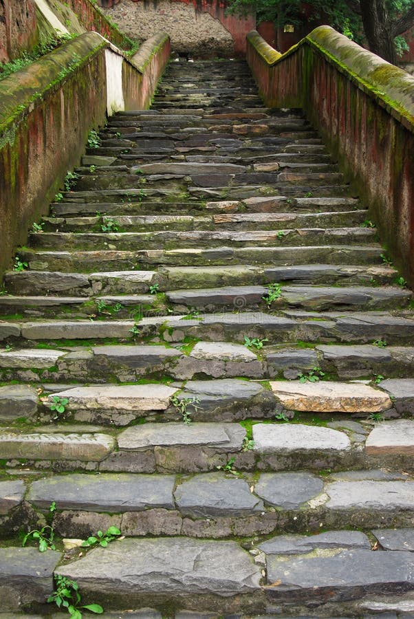 Temple stairway stock image. Image of building, culture - 7163309
