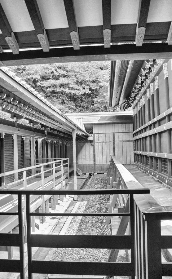 Temple in Tokyo, Japan. Classic Architecture Inside a Park Stock Image ...