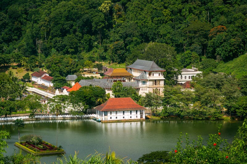 Temple of the Tooth, Kandy, Stock Photo - Image of asia, maligava ...