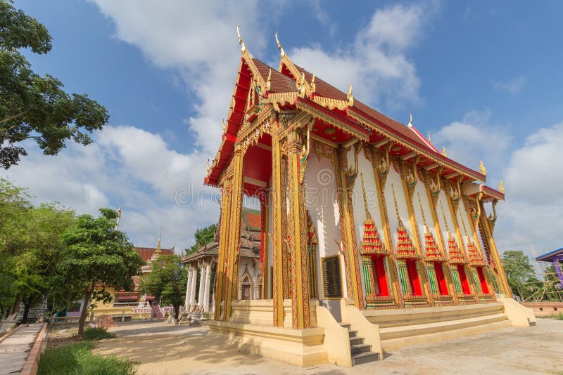 Temple with tree and sky stock image. Image of place - 54383777