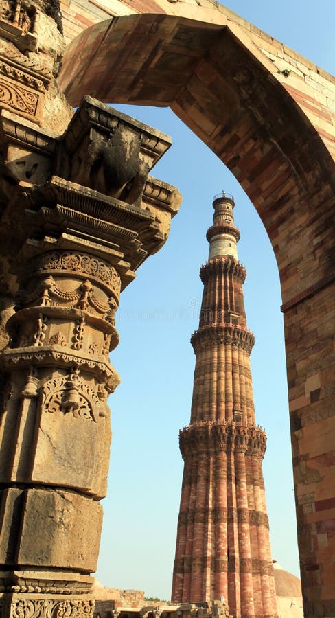 Temple view stock photo. Image of muslim, orange, asian - 30417718