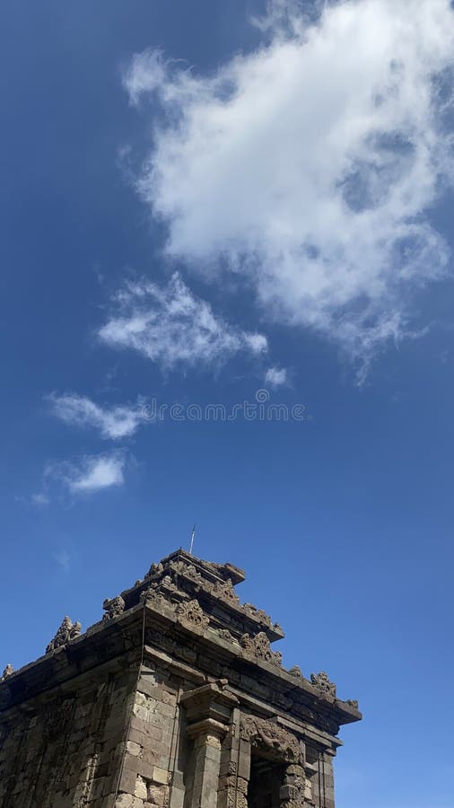 Temple stock image. Image of candi, view, temple, gedung - 265653513