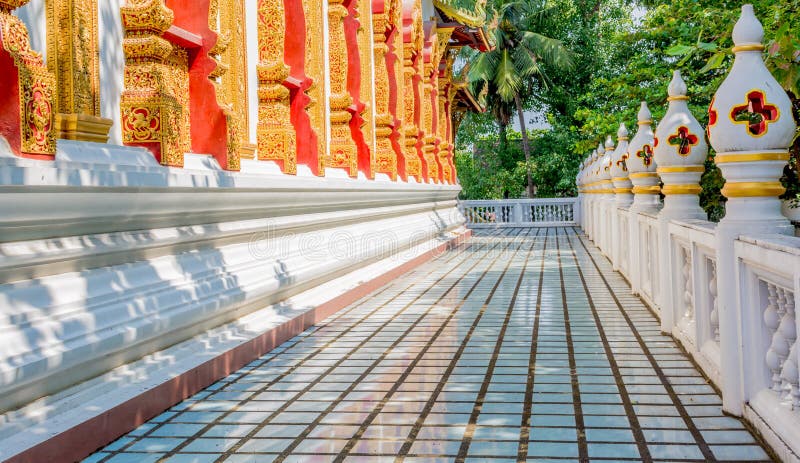 Temple walkway stock photo. Image of history, temple - 46298048