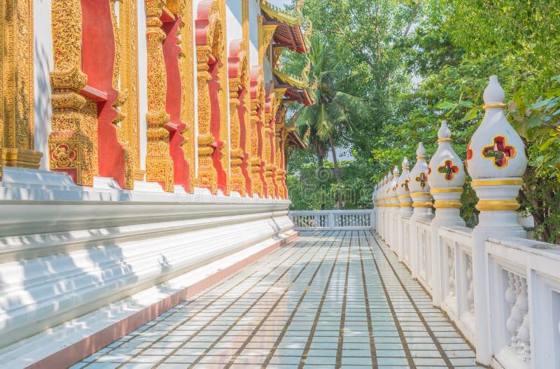 Temple walkway stock photo. Image of history, temple - 46298048