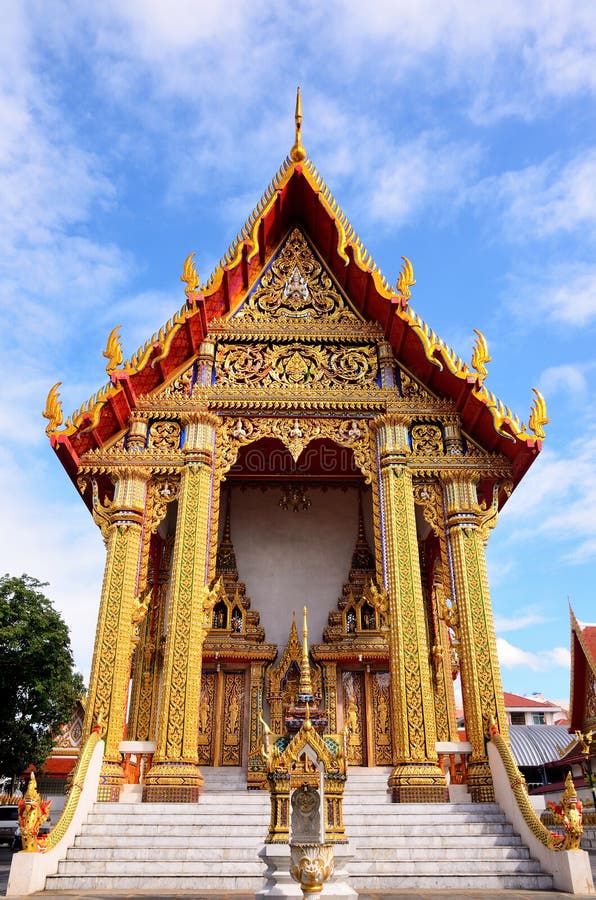 Temple wat thai stock photo. Image of pagoda, northern - 34332366