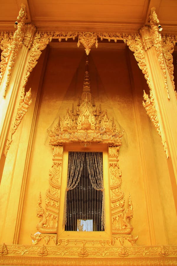 Temple window stock photo. Image of architecture, gold - 37951706