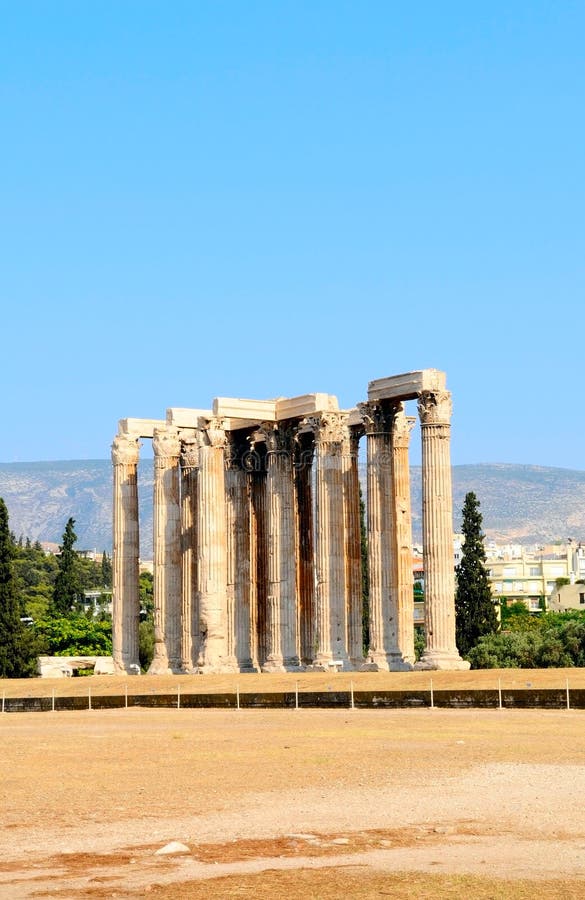 Temple of Zeus stock photo. Image of architecture, marble - 17274528